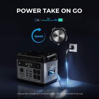 China OUKITEL APP Control Power Station 2500W Solar Battery 2400W Portable Solar Generators 220V 120V for sale