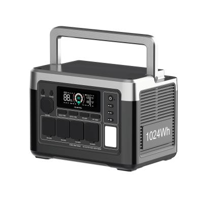 China OUKITEL 1800W Camping Portable Power Station 2000W Home Outdoor Solar Generator With Folding Portable Solar Panel for sale