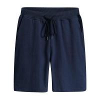 China Men's Athletic French Terry Shorts 180g Cotton Rib Waist with Drawstring S-3XL for sale