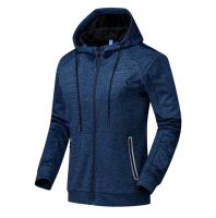 China Richee Long Sleeve Men's Athletic Zip Up Jacket 230g Sports Hoodie for sale