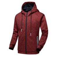 China Richee Long Sleeve Men's Athletic Zip Up Jacket 230g Sports Hoodie for sale