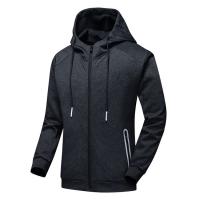 China Richee Long Sleeve Men's Athletic Zip Up Jacket 230g Sports Hoodie for sale