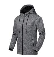 China Richee Long Sleeve Men's Athletic Zip Up Jacket 230g Sports Hoodie for sale