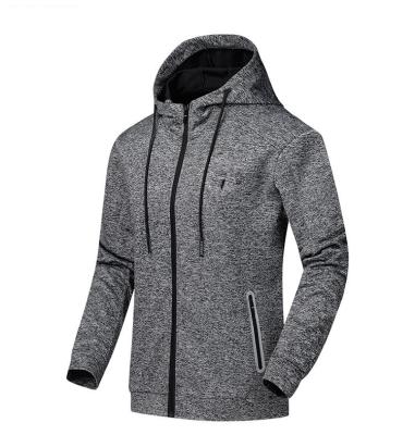 China Richee Long Sleeve Men's Athletic Zip Up Jacket 230g Sports Hoodie for sale