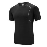 China Men's 160g Short Sleeve Round Collar T Shirts S to 3XL Custom OEM ODM Polyester Spandex for sale