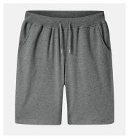 China Men's Athletic French Terry Shorts 180g Cotton Rib Waist with Drawstring S-3XL for sale