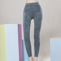 China Custom Seamless High Waist Yoga Leggings 75% Nylon 25% Spandex XS to 5XL for sale