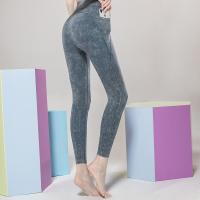 China Custom Seamless High Waist Yoga Leggings 75% Nylon 25% Spandex XS to 5XL for sale