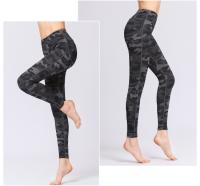 China Custom Fabric Printed Yoga Leggings for sale