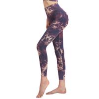 China new design seamless tie-dye leggings for sale