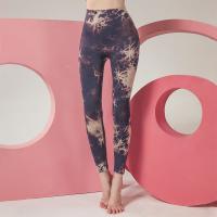 China new design seamless tie-dye leggings for sale