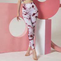 China new design seamless tie-dye leggings for sale