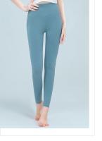 China Women High Waist Soft Fabric Leggings for Yoga Wear Nylon Spandex 210g XS-5XL for sale