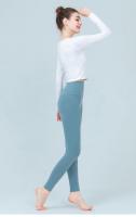 China Women High Waist Soft Fabric Leggings for Yoga Wear Nylon Spandex 210g XS-5XL for sale