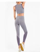 China Custom OEM Ladies 7/8 Leggings Nylon Spandex 280g Curve Leg Fit XS-5XL for sale