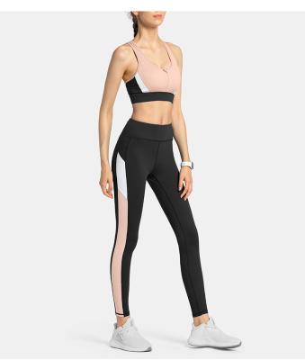 China Sexy Both Leg With Mesh Fitness Leggings for sale