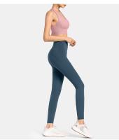 China Custom Logo High Waist 280g Nylon Spandex Women Workout Yoga Tights Leggings for sale