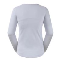 China Customizable Flatlock Stitching Women's Sports Hoodie Round Neck Sweat Shirt 210g for sale