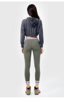 China Custom OEM Women Cropped Pullover Hoodie 220g Polyester Spandex Long Sleeve Crop Top Sweatshirt for sale