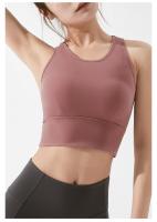 China High Impact Sports Bra 230g Mesh Back Tight Fit Women XS-5XL OEM Custom for sale