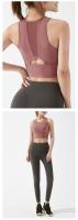 China High Impact Sports Bra 230g Mesh Back Tight Fit Women XS-5XL OEM Custom for sale