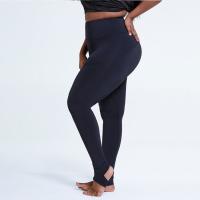 China High Waist Compression Leggings for Women Plus Size Nylon Spandex 280g for sale