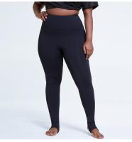 China High Waist Compression Leggings for Women Plus Size Nylon Spandex 280g for sale