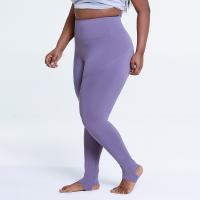 China High Waist Compression Leggings for Women Plus Size Nylon Spandex 280g for sale