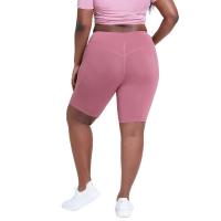 China Flatlock Stitching Womens High Waisted Cycling Shorts for sale