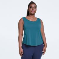 China Sexy Back Slit OEM Athletic Works Tank Tops for sale