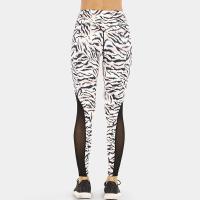 China BSCI mesh splice No See Through Workout Leggings Sublimation Yoga Pants for sale