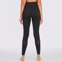 China Sexy Mesh Splice High Waist Yoga Leggings for Women XS-5XL Custom Size 280g for sale