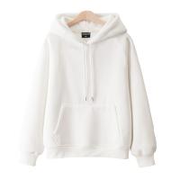China Cotton Rayon Spandex Hoodie with Drawstring for Women OEM Custom Sizes XS-5XL for sale