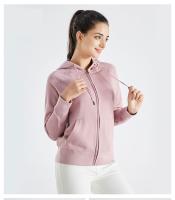 China Unisex Long Sleeve Winter Hoodie with Rib Cuff Zipper Up 260g Cotton Polyester for sale