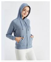 China Unisex Long Sleeve Winter Hoodie with Rib Cuff Zipper Up 260g Cotton Polyester for sale