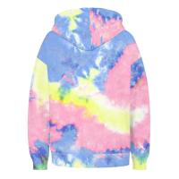 China Custom Dip Dye Pullover Hoodie for Women 260g Polyester Spandex Workout for sale
