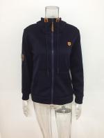 China Custom OEM Winter Women Long Sleeve Zip Up Hoodie 260g Polyester Spandex XS-5XL for sale