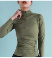 China Women Long Sleeve Running Sweatshirts 260g Cotton Polyester OEM Custom Sizes XS-5XL for sale