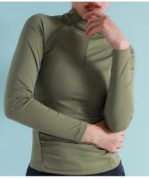 China Women Long Sleeve Running Sweatshirts 260g Cotton Polyester OEM Custom Sizes XS-5XL for sale