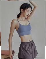 China Moisture Wicking Sports Bra Swim Top Sexy Less Back Design XS-5XL Nylon Spandex 210g for sale