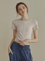 China Custom OEM Women Dry Fit Short Sleeve T Shirts 180gsm Polyester Spandex for sale