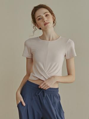 China Custom OEM Women Dry Fit Short Sleeve T Shirts 180gsm Polyester Spandex for sale