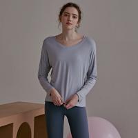 China Women's 180g Dry Fit Polyester Spandex Long Sleeve Sweatshirt Athletic Clothing for sale