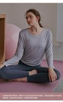 China Women's 180g Dry Fit Polyester Spandex Long Sleeve Sweatshirt Athletic Clothing for sale