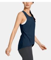 China BSCI Certified Ladies Sleeveless Running Tops for sale