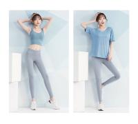China Customizable Women Tank Top and Leggings Athletic Wear Set Nylon Spandex XS-5XL for sale