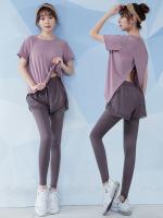 China Women's Quick Dry Running T Shirt and Shorts Set XS-5XL Custom Logo OEM for sale