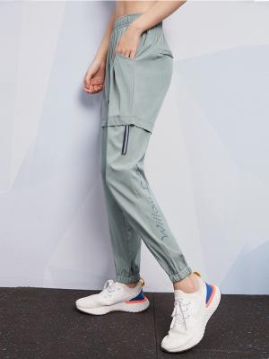 China Women's Side Pocket Running Track Pants 200g Polyester Spandex XS-5XL for sale