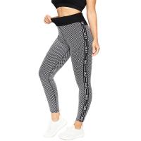 China Custom Jacquard Weave Peach Bottom Leggings 7/8 Length Workout Pants XS-5XL for sale