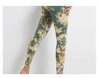 China BSCI Certified Seamless Dip Dye Yoga Leggings High Waist Tights 280g Nylon Spandex for sale